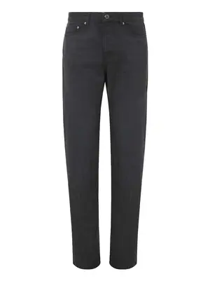 Ami Straight Leg Jeans - Black