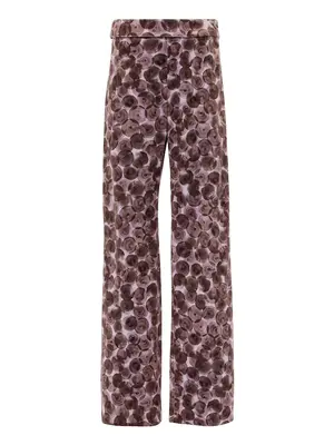 Dries Van Noten Pantera Straight Leg Pants - Multicoloured