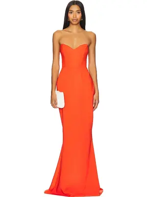 NOOKIE Love Affair Gown - Tangerine