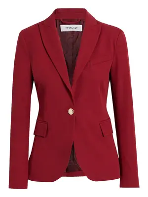 Derek Lam 10 Crosby Allir Cotton-blend Twill Blazer - Claret