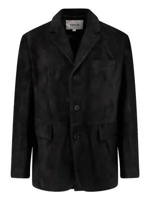 TONYWACK Suede Blazer - Black