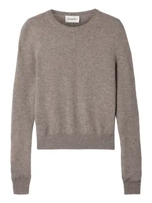 Saint Laurent Cashmere Sweater - Brown