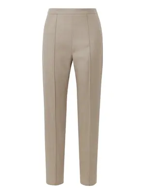 Loro Piana Mick Pleated Cashmere Pants - Neutrals
