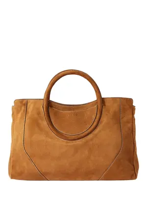 STAUD Maude Suede Tote
