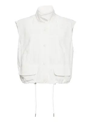 BAMBAH Myra Vest - White