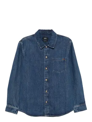 A.p.c. Shirt Jacket - Blue