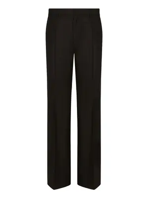 Dolce & Gabbana Straight-leg Trousers - Black