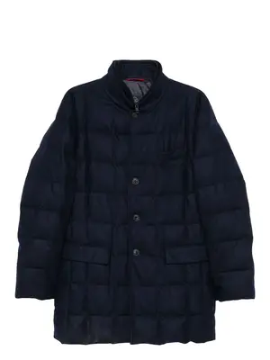 FAY Double-front Down Jacket - Blue