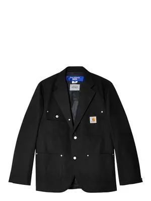 Junya Watanabe Single-breasted Wool Blazer - Black