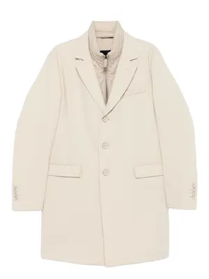 Herno Virgin-wool Coat - Neutrals