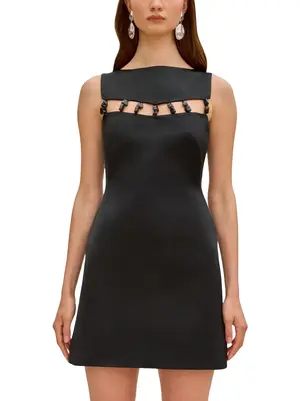 Cult Gaia Ember Mini Dress - Black