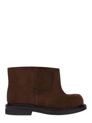 Moschino Slip-on Ankle Boots - Brown