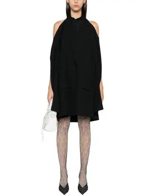 Balenciaga Suspended Tailored Dress - Black