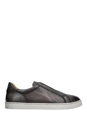 Magnanni Magnanni Leather Slip-On Sneakers Grey