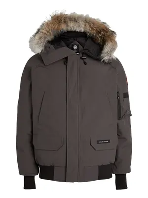 Canada Goose Canada Goose Chilliwack Bomber Jacket With Hood Grey
