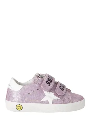 GOLDEN GOOSE Golden Goose Leather Old School Sneakers Pink