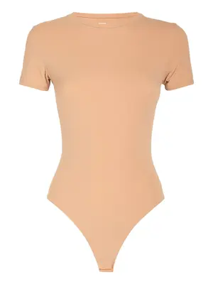 SKIMS Skims Fits Everybody T-Shirt Bodysuit Nude