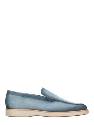 Magnanni Magnanni Leather Loafers Blue