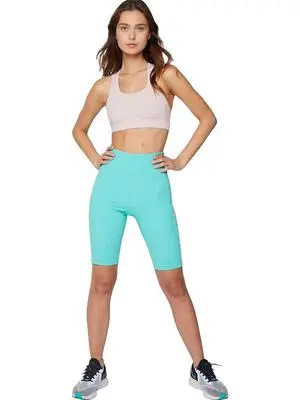 REBODY Silkiflex Pocket Biker Shorts - Spearmint
