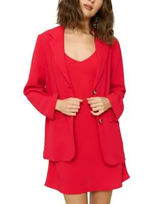 WHIMSY + ROW Parker Blazer Red