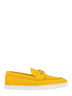 CHRISTIAN LOUBOUTIN Christian Louboutin Chambeliboat Suede Boat Shoes Multi