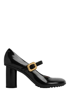 Bottega Veneta Atomic Leather Pumps - Black