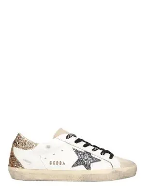 GOLDEN GOOSE Super-star Leather Sneakers - White