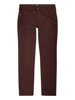 Paige Paige Federal Slim-Straight Jeans Brown