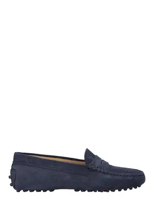 TOD'S Tod's Suede Gommini Driving Shoes Blue