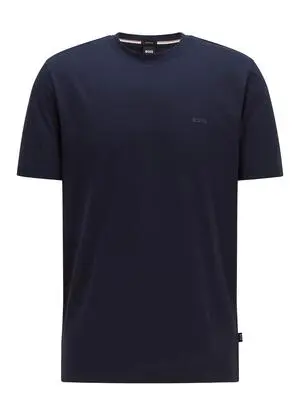 BOSS Cotton Logo T-shirt - Blue