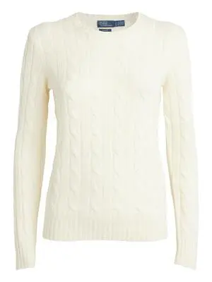 Polo Ralph Lauren Cashmere Julianna Sweater Neutral