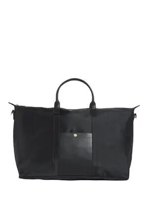 Harrods Nylon Overnight Tote - Black