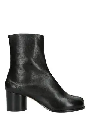 MAISON MARGIELA Leather Tabi Boots - Black