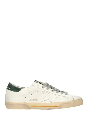 GOLDEN GOOSE Leather Super-Star Sneakers White