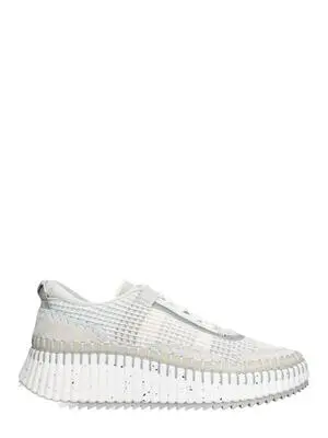 Chloé Nama Runner Sneakers Grey