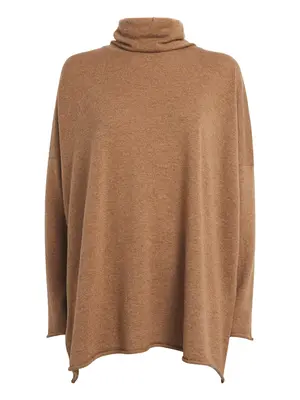 Eskandar Eskandar Cashmere Rollneck Sweater Beige