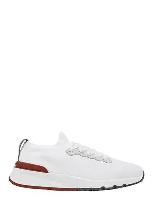 Brunello Cucinelli Brunello Cucinelli Knitted Sneakers White