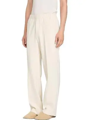 Sandro Wide-leg Trousers - Ecru