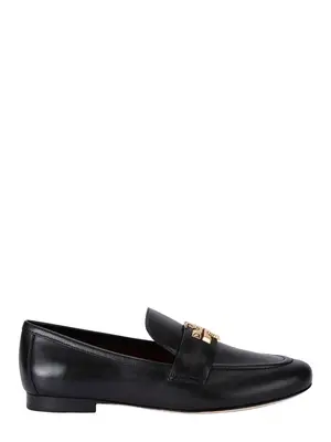 Tory Burch Eleanor Leather Loafers - Black