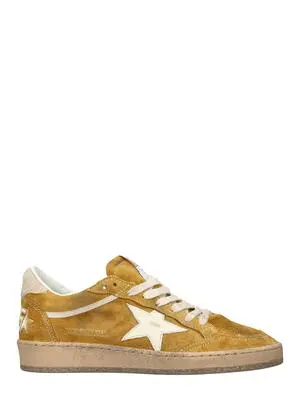 GOLDEN GOOSE Ball Star Suede Sneakers Beige