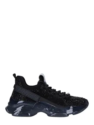 Steve Madden Embellished Maxima-r Sneakers - Black