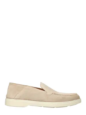 Santoni Santoni Suede Loafers Pink