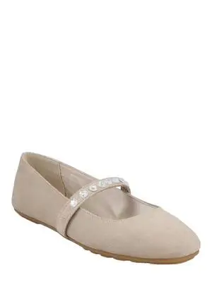 Mia Karolin Mary Jane Flat - Sand
