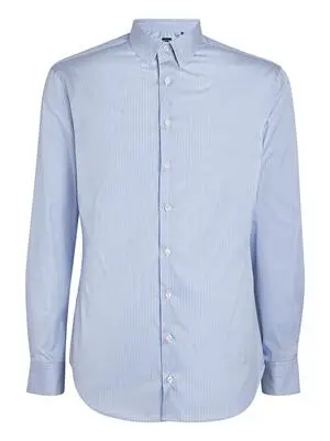 Giorgio Armani Cotton-blend Shirt - White