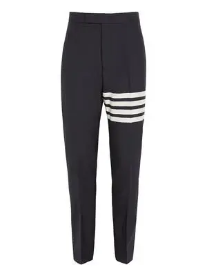 Thom Browne Wool Tailored Trousers - Navy