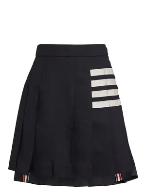 Thom Browne Pleated Mini Skirt - Navy