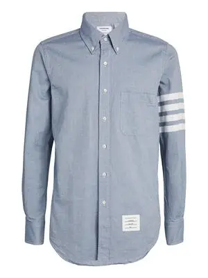 Thom Browne 4-bar Stripe Shirt - Blue
