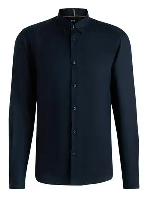 BOSS Linen Shirt - Blue