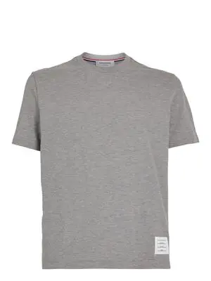 Thom Browne 4-bar Panel T-shirt - Grey