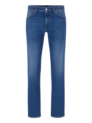 BOSS Straight Leg Jeans - Blue